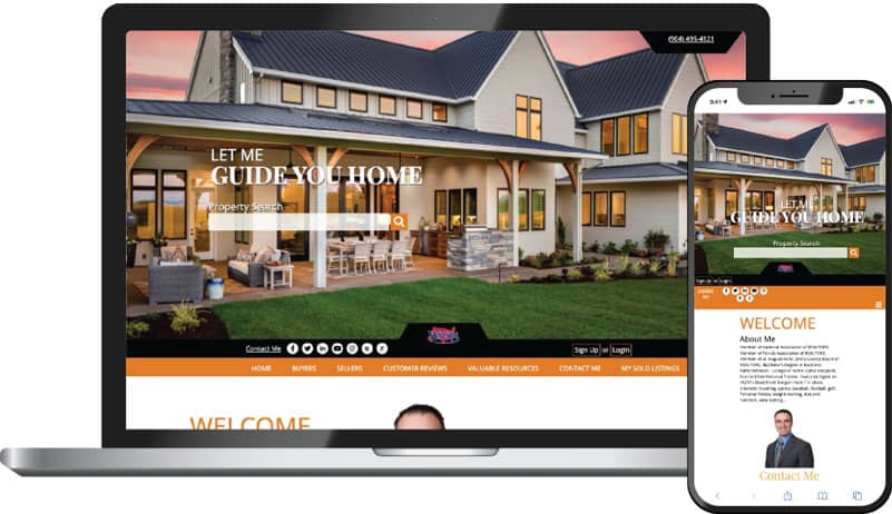 Real Estate Agent Website Design | Real Estate Agent Website Gallery ...